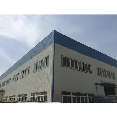 China Portable Metal Workshops for Stable Warehouse Industrial Design Style Q235B Steel Frame for sale