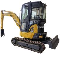 China PC30 Komatsu Mini Excavator 3 Ton 3D84E With Cabin for sale