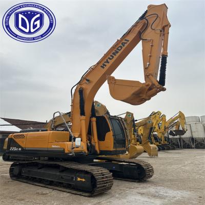 China Hyundai 220LC-9S Excavator 114KW Power 2021 Model Used Heavy Equipment for Earthmoving Projects for sale