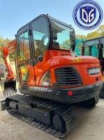 China Used Doosan DX60 6 Ton Small Excavator 2022 465 Hours Yanmar 4TNV94L Engine for sale