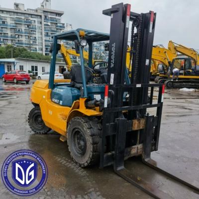 China 2022 Japanese Toyota 5-Ton Forklift | Mechanical Engine | 548 Working Hours | Hydraulic Drive for sale