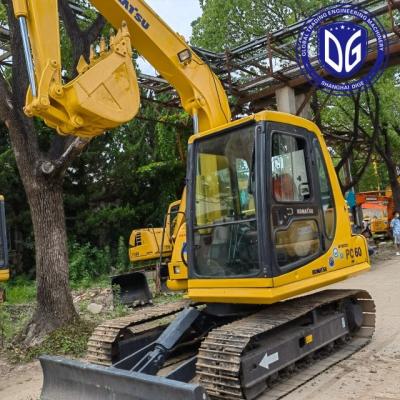 China Komatsu PC60-7 Used Excavator | 6 Ton Operating Weight | 0.3 m³ Bucket Capacity | 2020 Model for sale