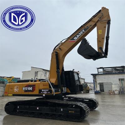 China SANY SY215 21.5 Ton Excavator | 0.7m³ Bucket Capacity | Used 2020 Model for Construction for sale