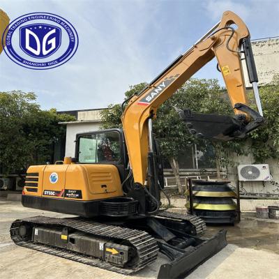 China SANY SY55C Pro 5.5 Ton Mini Excavator | 5780kg Weight | 130L Fuel Capacity | Used 2021 Model for sale