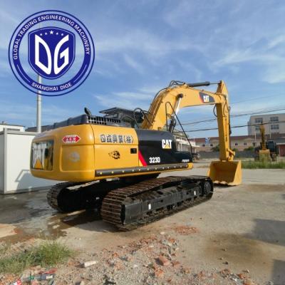 China Used CAT 323D 23 Ton Crawler Excavator 2021 797 Hours C6.4 ACERT Engine Japan for sale