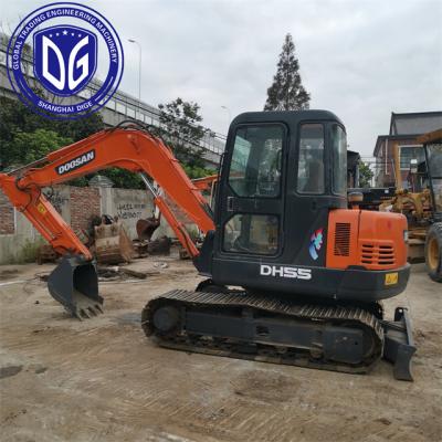 China Doosan DH55 Mini Excavator 5250kg with 31.4kN Digging Force and 0.175m³ Bucket Capacity for sale