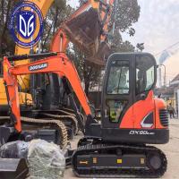 China Doosan DX60E-9C Used Mini Excavator 5700kg Working Weight 160HP Cummins Engine for sale