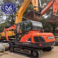 China Powerful Doosan 6 Ton Excavator Perfect Solution For Your Construction Demands for sale