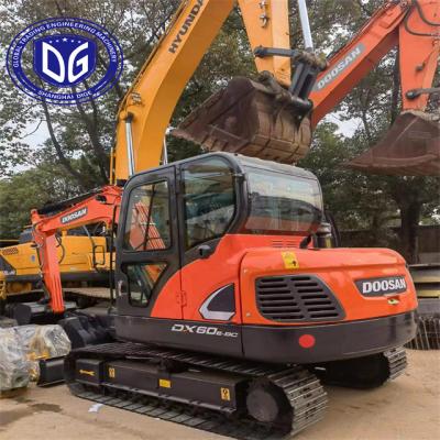 China Powerful Doosan 6 Ton Excavator Perfect Solution For Your Construction Demands for sale