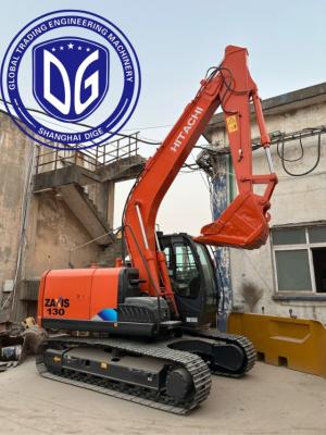 China Used Hitachi ZX130 13-Ton Excavator with 0.8m³ Bucket Capacity and Excellent Breakout Force for sale