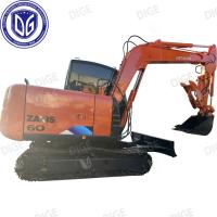 China Used Hitachi ZX60 6-Ton Excavator with 0.16m³ Bucket Capacity - 2020 Model Japan Components for sale