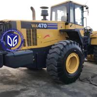 China Front End Loader Original Komatsu WA470-6 Used Loader With Good Condition for sale