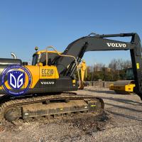 China Used Volvo EC210 21Ton Hydraulic Crawler Excavator with 1.1m³ Bucket Capacity and 553 Working Hours for sale