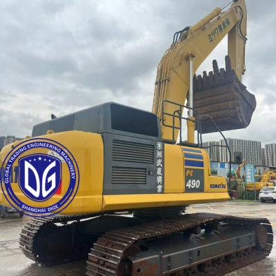 China Used Komatsu PC490 49Ton Crawler Excavator, Smooth Hydraulic Functions for sale