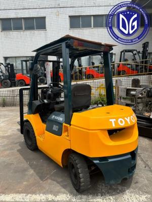 China Toyota 8FDA30 Used Forklift 3 Ton Capacity Diesel Engine 2020 Model Heavy Duty Material Handling for sale