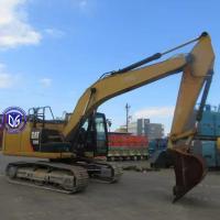 China Used CAT320E 20 Ton Caterpillar Crawler Excavator 2022 527 Hours Original Condition for sale