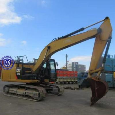 China Used CAT320E 20 Ton Caterpillar Crawler Excavator 2022 527 Hours Original Condition for sale