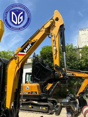 China Used Sany SY35 3.5 Ton Mini Excavator 2023 800 Hours Compact Crawler for sale