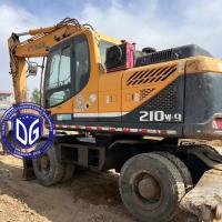 China Hyundai R210W-9 21 Ton Used Wheel Excavator 2021 1327 Hours Korea Origin for sale