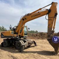 China Used Hyundai 210W-9 Wheel Excavator 21 Ton 2021 1228h Korea Origin for sale