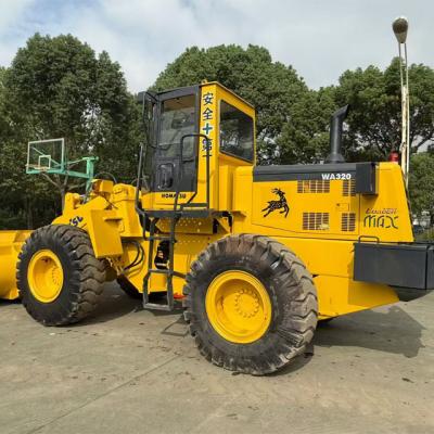 China Komatsu WA320 Used Wheel Loader 4 Ton 2.7m3 Bucket Japan Origin 2019 for sale