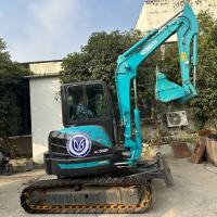 China SK55 5.5Ton Kobelco Mini Used Excavator With Good Quality Excellent Function for sale
