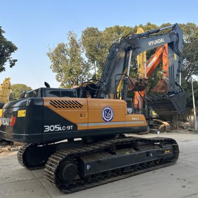 China Hyundai 305 Used Excavator 30t Operate Weight Track Excavator Immediate Shipment for sale