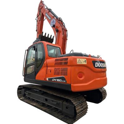 China Doosan DX150 Used Crawler Excavator with DL06 Engine - 15,000kg Weight and 365 Operating Hours for sale