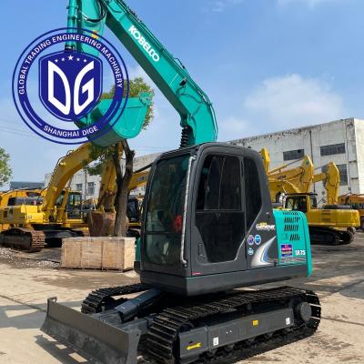 China Used Kobelco SK75 Excavator Track Moving Type Compact for sale