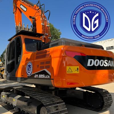 China Used Doosan DX225 Excavator 22 Ton 2024 1500 Hours Korea Made Diesel for sale