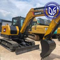 China SANY SY60 6 Ton Used Mini Excavator 2020 Hydraulic Excavator for Construction for sale