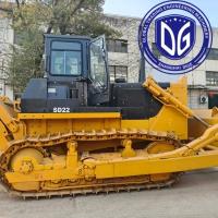 China Used Shantui SD22 Bulldozer 22 Ton 6.4m³ Blade Capacity Crawler Dozer for sale