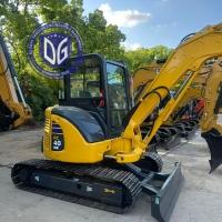 China Used Komatsu PC40 Mini Excavator 4 Ton 0.14m3 Bucket Hydraulic Digger Low Hours for sale