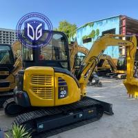 China Used Komatsu PC40 Mini Excavator 4 Ton 0.14m3 Bucket Hydraulic Digger Low Hours for sale