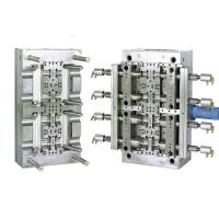 China Small Air Conditioning Accessories Home Appliance Mould Injection Processing sliders core oil cylinder multi-cavities for sale