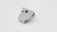 China Rotproof OEM Texture Plastic Injection Mould Molding Molded Parts Curtain Track Gliders 400000shot/2yr for sale