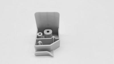 China Curtain Track Guide Piece Plastic Right Parts Plastic Injection Molded Parts Molding And Mold Making for sale