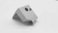 China Curtain Track Guide Piece Plastic Right Parts Plastic Injection Molded Parts Molding And Mold Making for sale