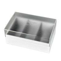 China PMMA 580g Injection Mold Maker Molded Plastic Boxes  Transparent Plastic Invoice Box Molding Polishing high  heat runner for sale