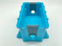 China New Energy Vehicles Battery Blue Heater Box Plastic Injection Mould Tooling - PA66+GF, Customized, Car Battery, -20~200℃ for sale