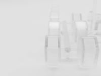 China SGS OEM PMMA Injection Molding Transparent EDM Table Feet Protectors for sale