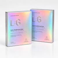 China Holographic Cosmetic Custom Folding Carton Box for Mask Sets for sale