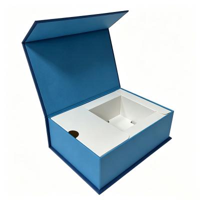 China Custom Magnetic Cosmetic Packaging Boxes with Cardboard Insert for sale