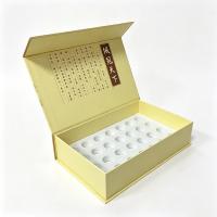 China Custom Magnetic Cosmetic Packaging Box with EVA Insert UV Printing for sale