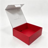 China Foil Stamping Rigid Collapsible Gift Box With Tuck In Closure for sale