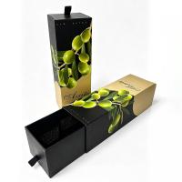 China Gift Packaging Long Custom Drawer Boxes with Pearl Cotton Insert for sale