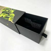 China Gift Packaging Long Custom Drawer Boxes with Pearl Cotton Insert for sale