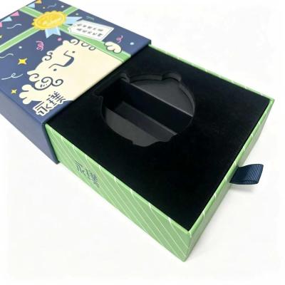 China Rigid Slide Out Drawer Gift Box With Velvet Insert Custom Printed for sale