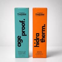 China Spot UV White Card Paper Custom Folding Cartons for Serum Bottle Packaging for sale