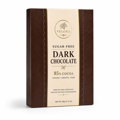 China Food Grade Paperboard Custom Folding Cartons Easy Tear For Chocolate Packaging for sale